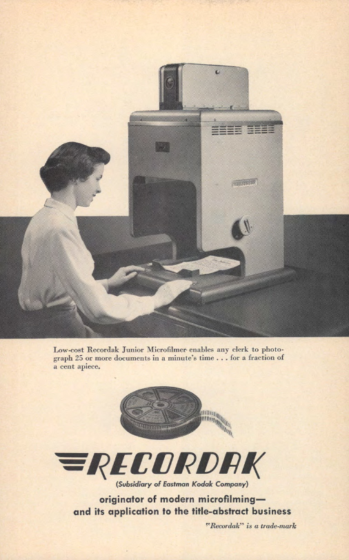Microfilm Equipment